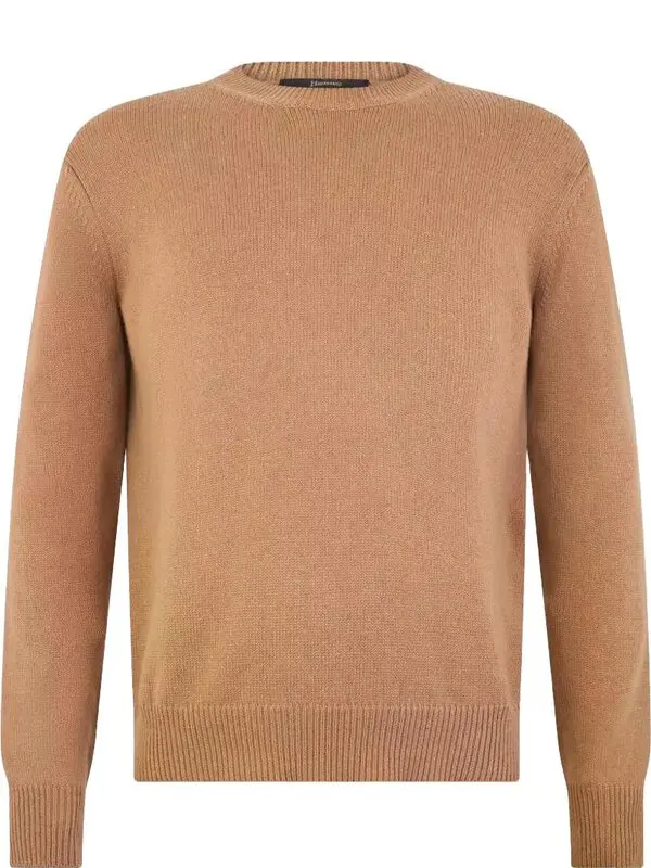 Herno Crew-neck Long-sleeve Sweater - Neutrals