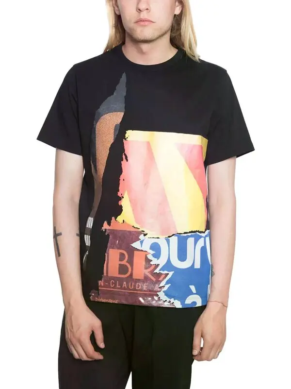 JUUN.J Graphic-print T-shirt - Black