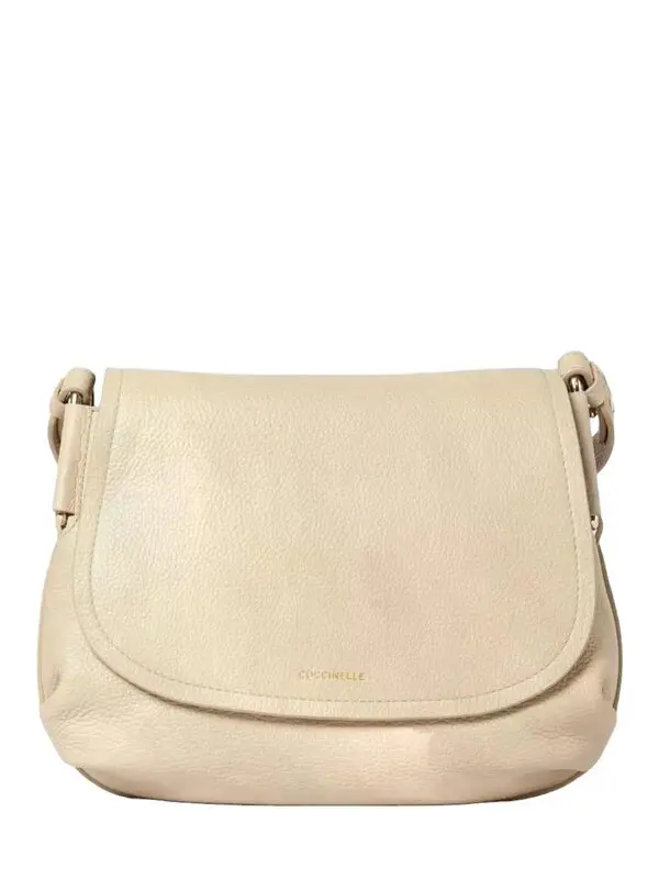 COCCINELLE Rebekka Leather Shoulder Bag - Neutrals