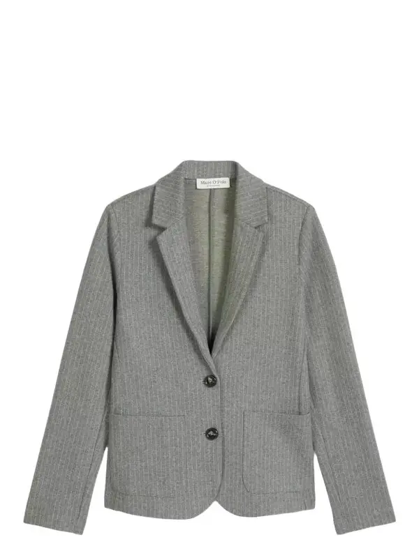 Marc O'polo Pinstripe Blazer - Grey