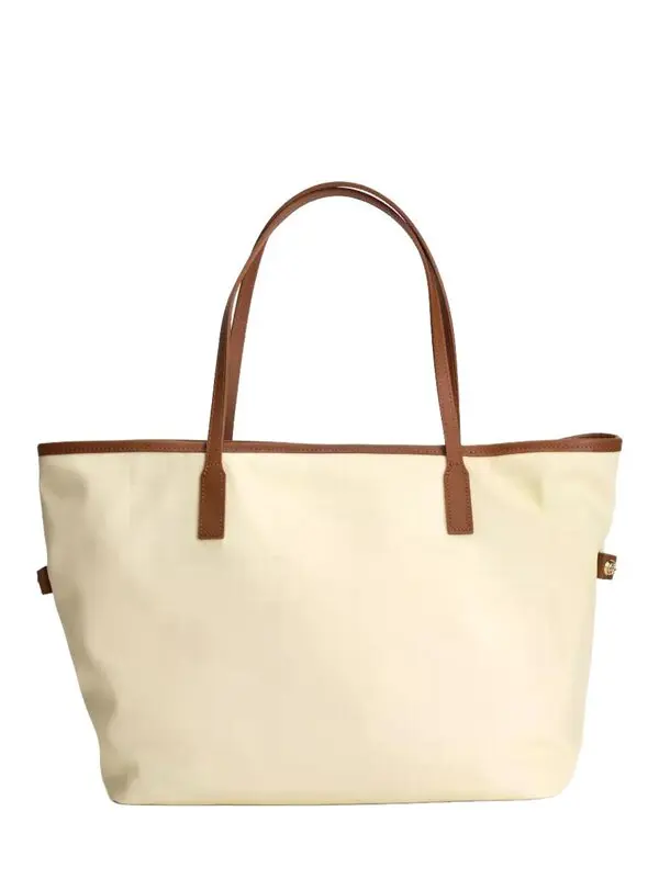 MC2 SAINT BARTH Logo Embroidered Tote Bag - Neutrals