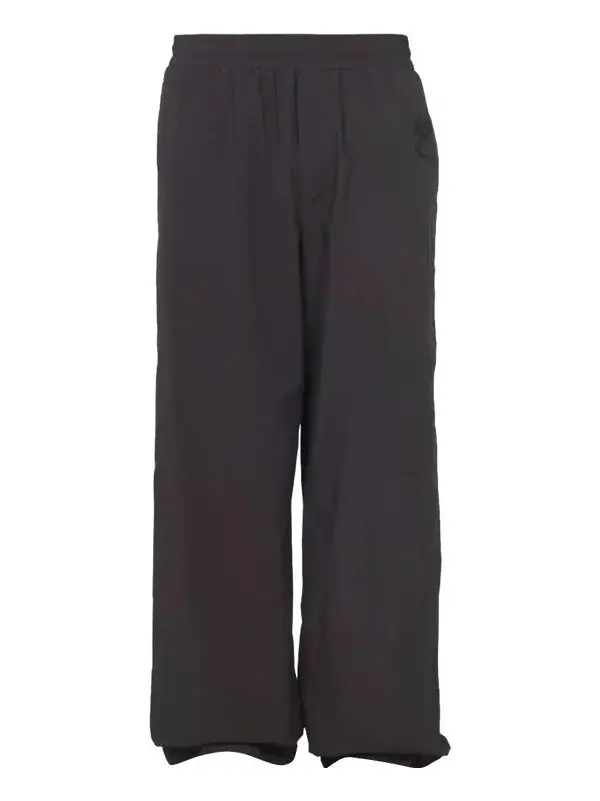 Off-White Wide Leg Track Pants - Black