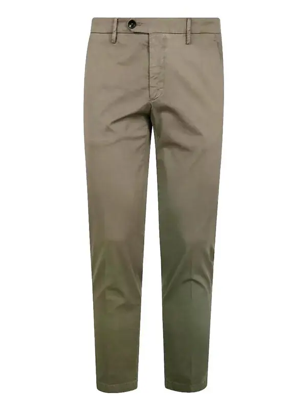MICHAEL COAL Capri American Pocket Trousers - Neutrals