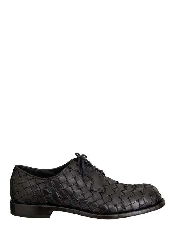 Officine Creative Leather Derby Shoes - Black