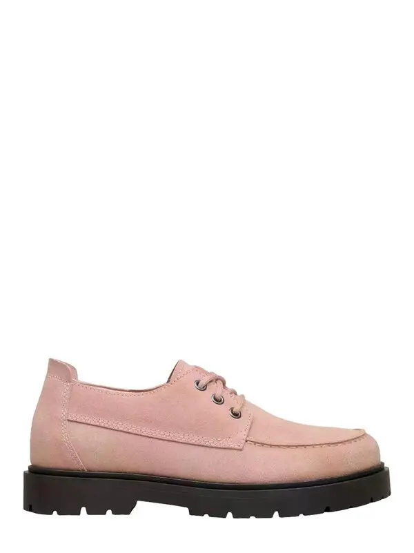 BIRKENSTOCK Lace Up Flat Shoes - Pink