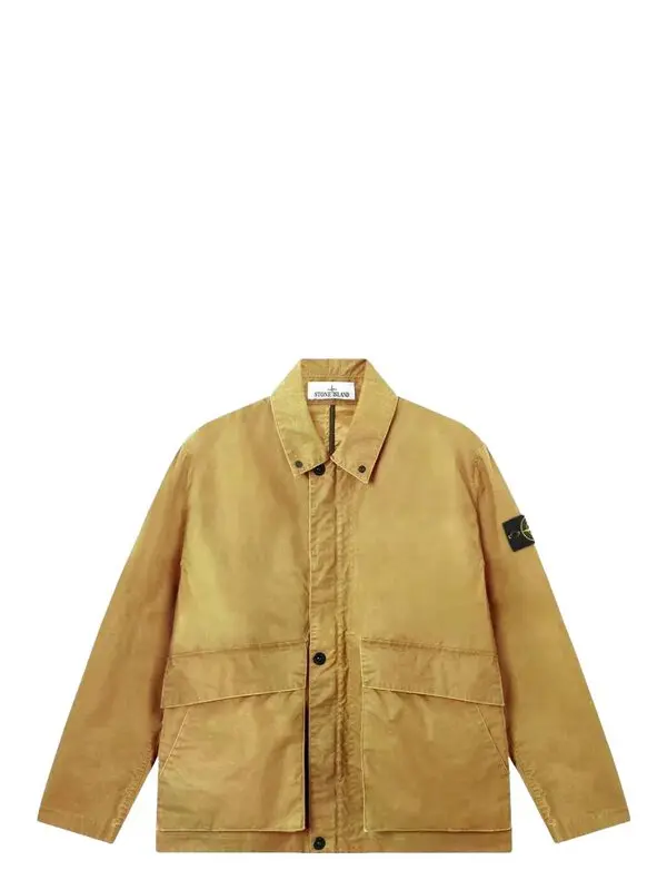 Stone Island Pocket Overshirt Jacket - Yellow