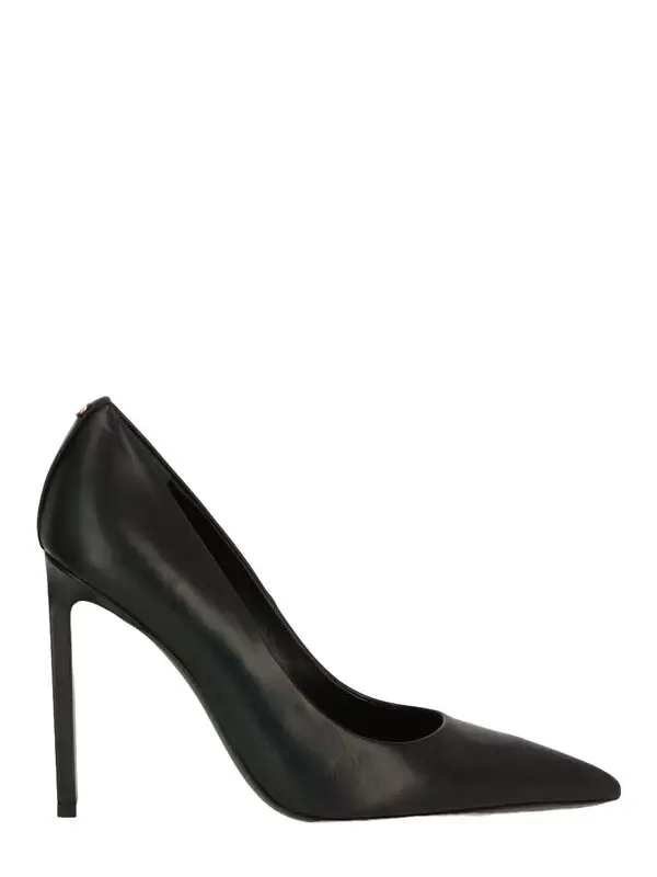 TOM FORD Leather Courts - Black