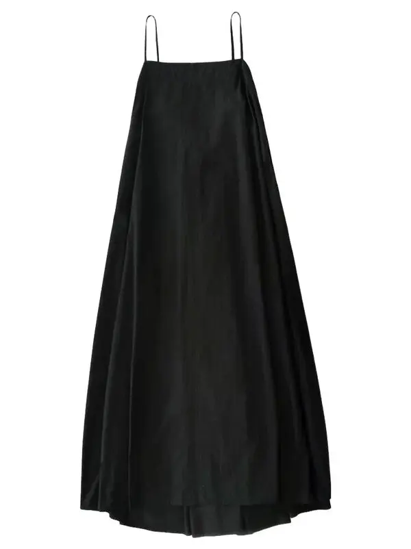 Studio Nicholson Achille Slender Straps Midi Dress - Black