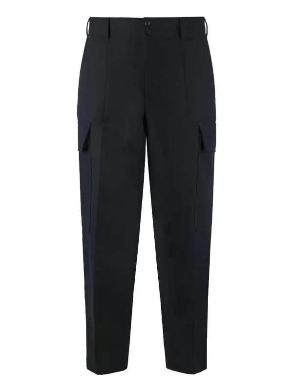 PT TORINO Belt-loop Pocket Trousers - Blue
