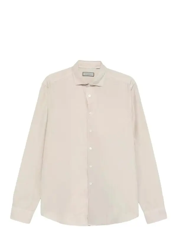 Canali Buttoned Shirt - Neutrals