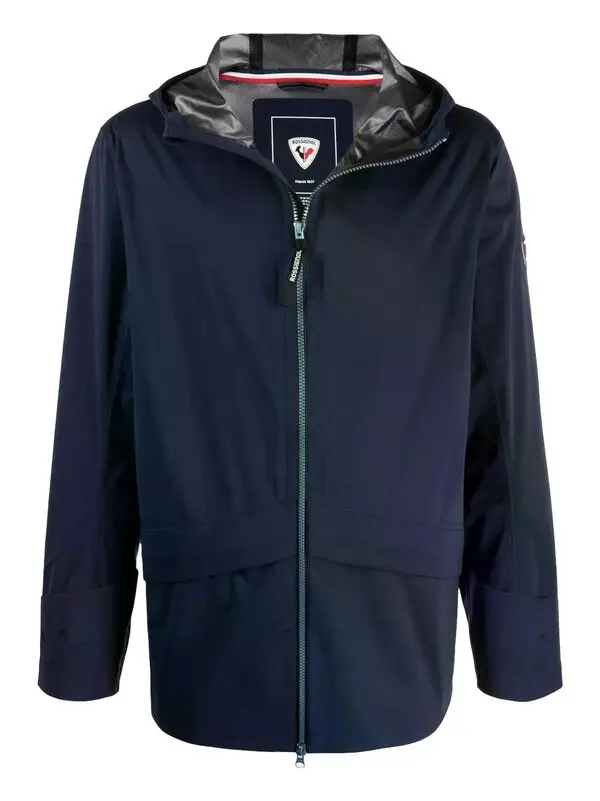 Rossignol Covariant Hooded Rain Jacket - Blue