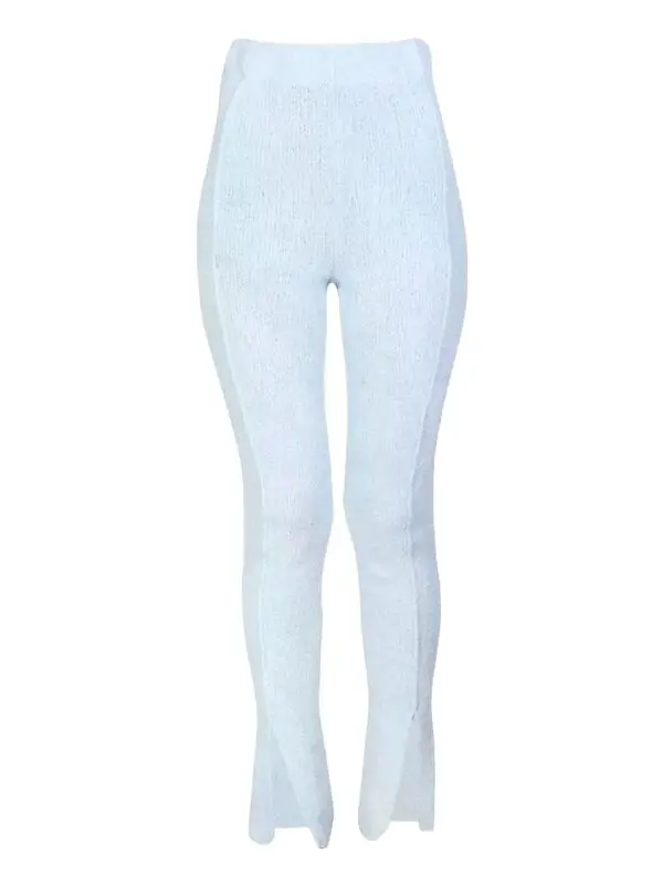 ROTATE BY BIRGER CHRISTENSEN Aliciana Split Trousers - Blue