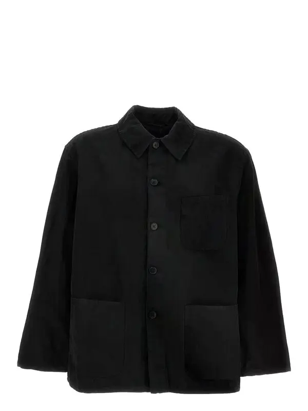 KAPTAIN SUNSHINE Long-sleeved Shirt Jacket - Black