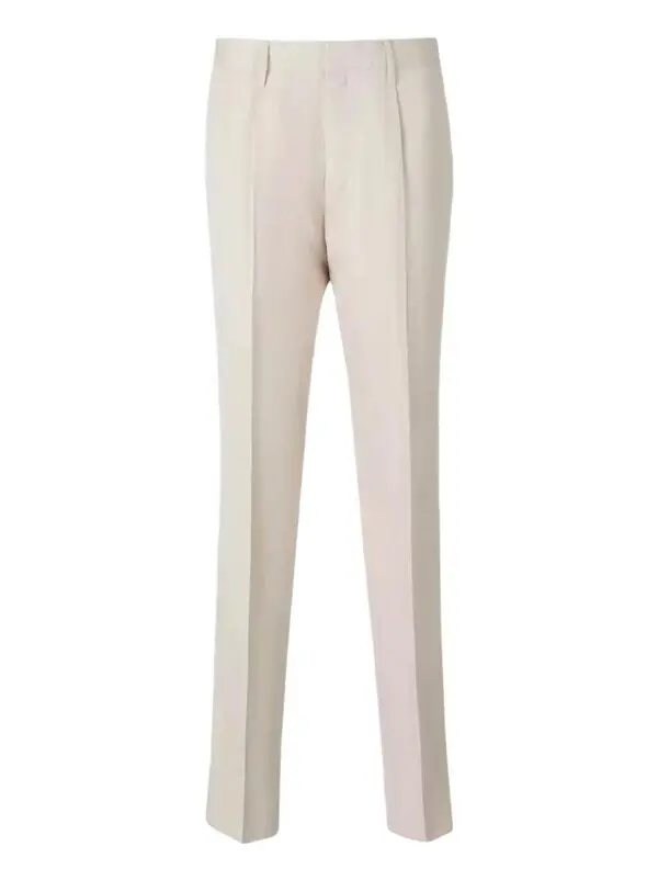 LARDINI Button Detailed Trousers - Neutrals