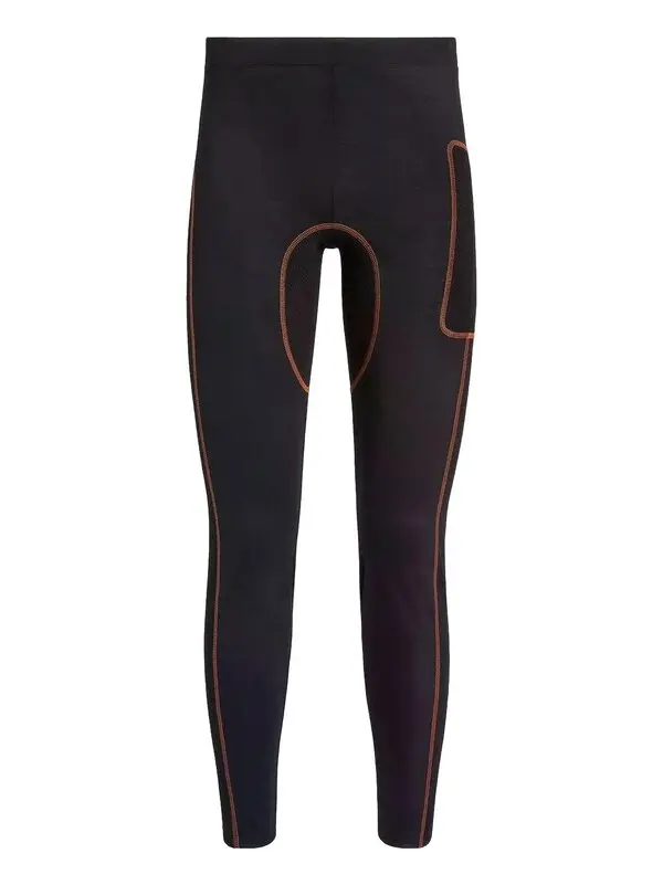 Zegna Knitted Long-length Leggings - Black
