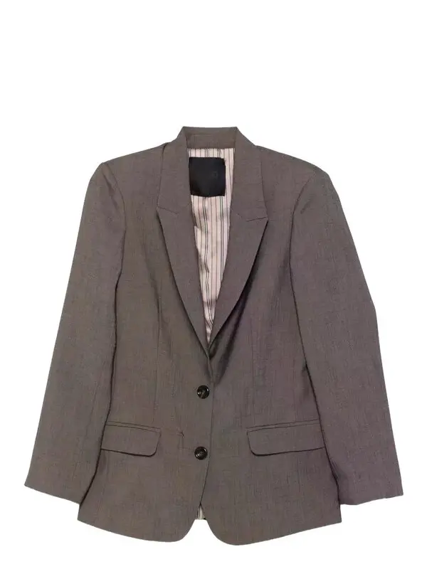 Liu Jo Single-breasted Pocket Blazer - Brown