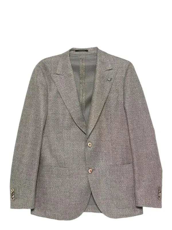 GABRIELE PASINI Buttoned Blazer - Neutrals