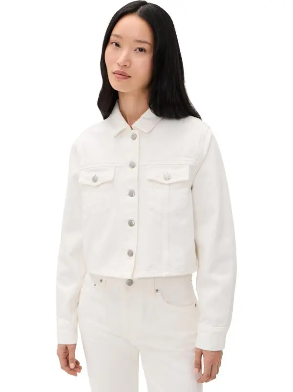 A.L.C. The 713 Denim Jacket - White