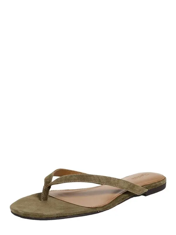 Madewell Ivanna Thong Sandals - Safari Khaki
