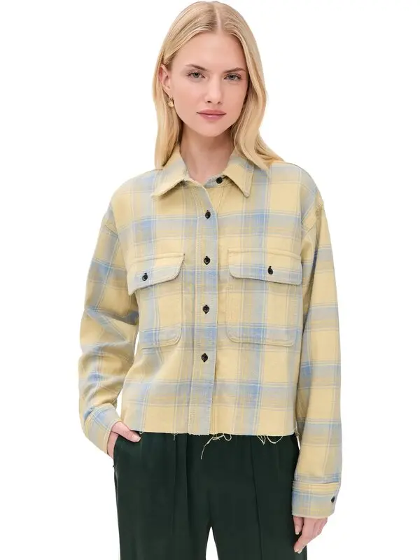 ASKK NY Crosby Flannel - Yellow Plaid