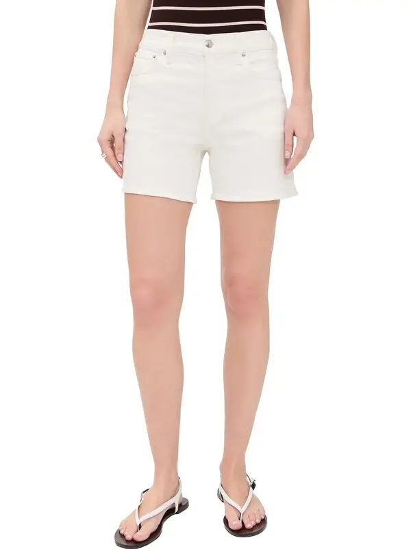 Madewell Perfect Vintage Denim Shorts - Tile White