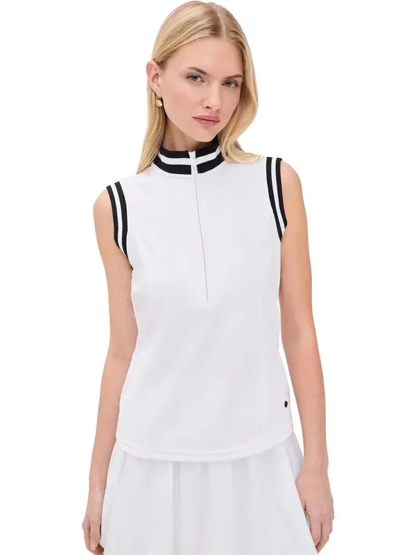 Goldbergh Camellia Sleeveless Top - White