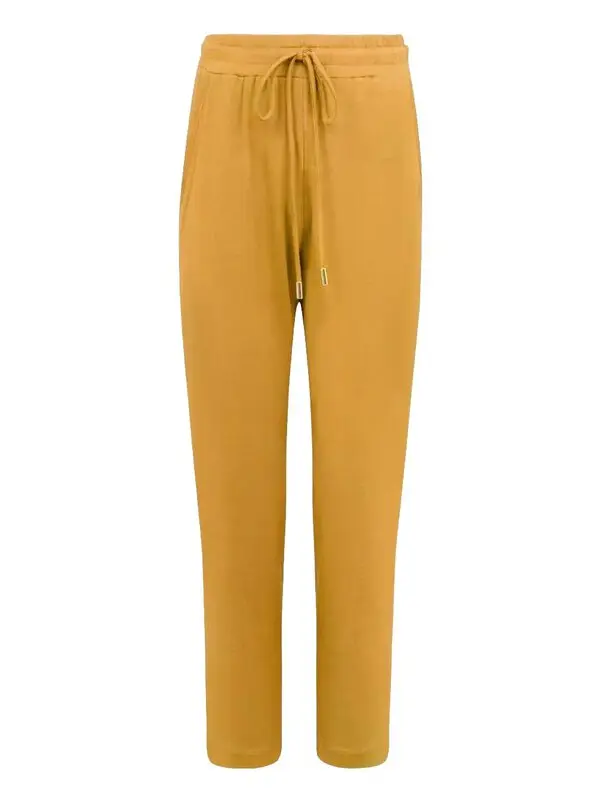 LENNY NIEMEYER Drawstring Cropped Trousers - Yellow