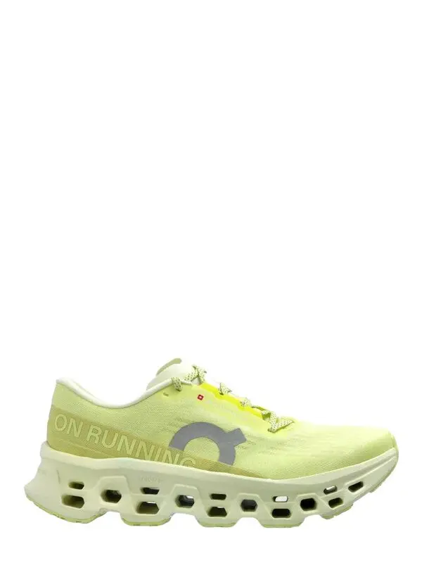 On Cloudmonster Lace-up Sneakers - Yellow