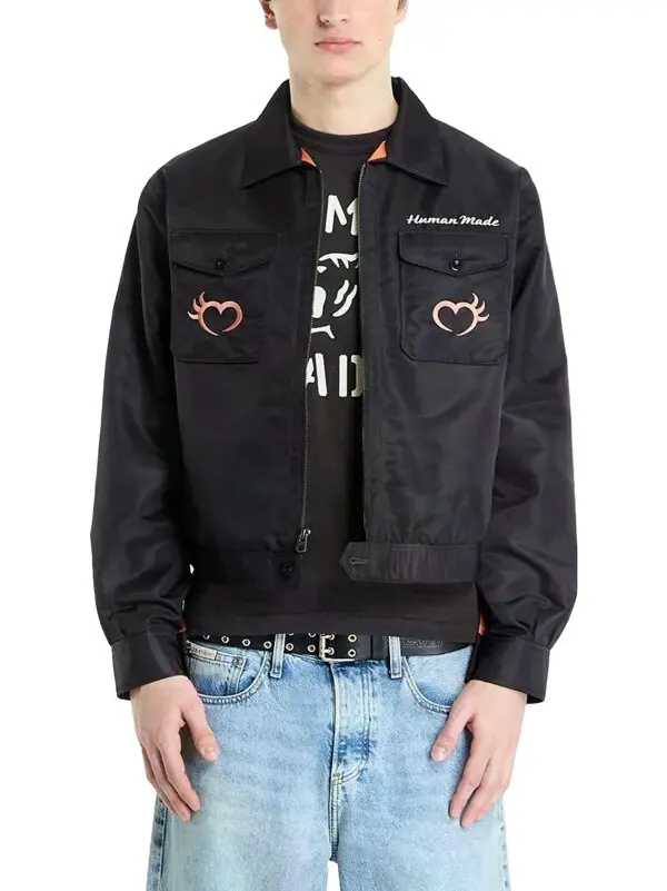 HUMAN MADE Souvenir Embroidered Jacket - Black