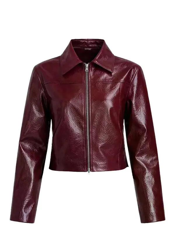 Hugo Zipped Jacket - Red