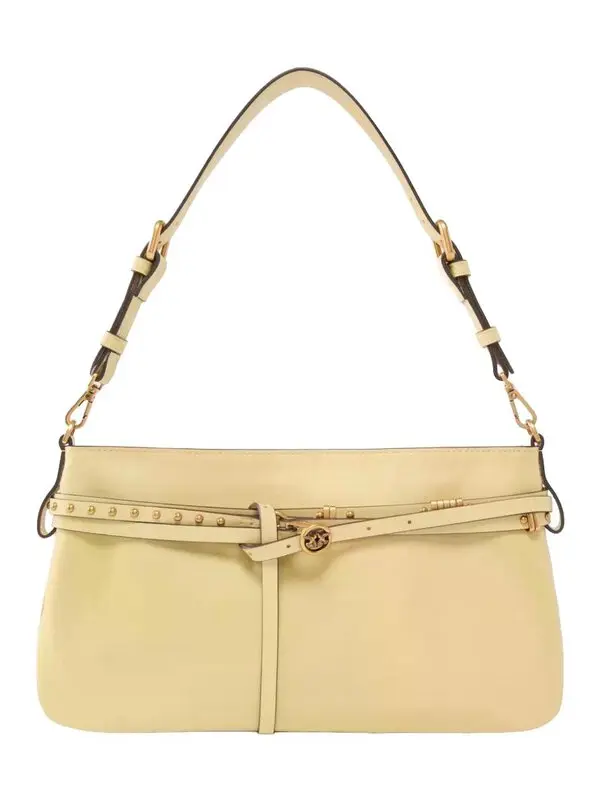 Pinko Studded Tote Bag - Yellow