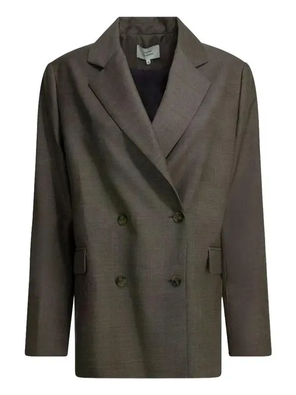 Loulou De Saison Donau Double-breasted Blazer - Brown