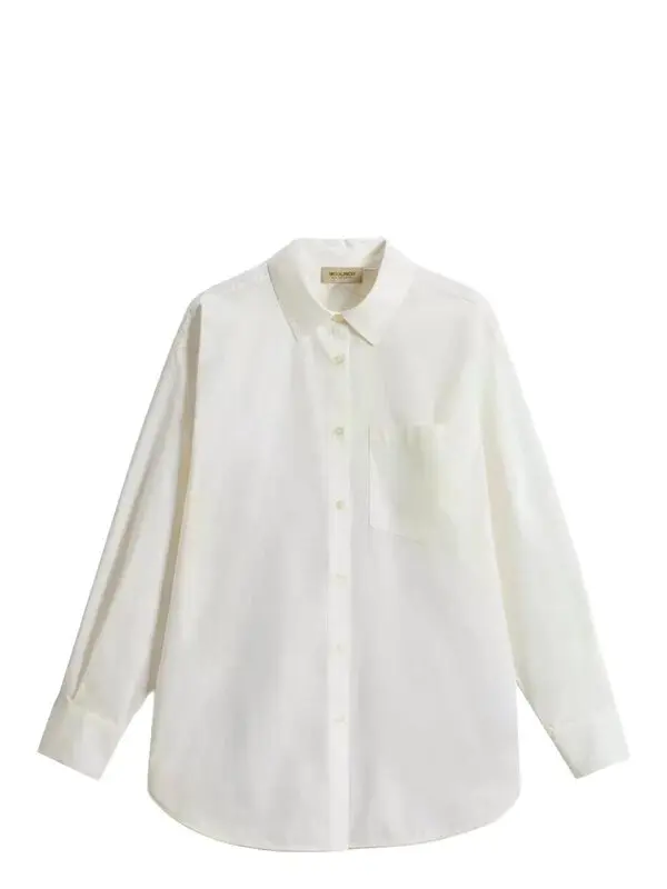 Woolrich Classic Pocket Cotton Shirt - Neutrals