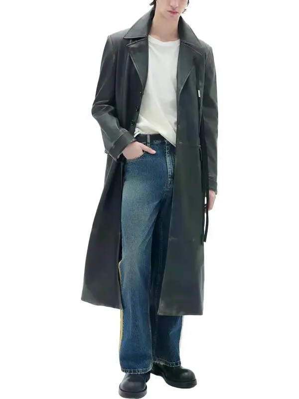 ANN DEMEULEMEESTER Ailo Belted Coat - Black