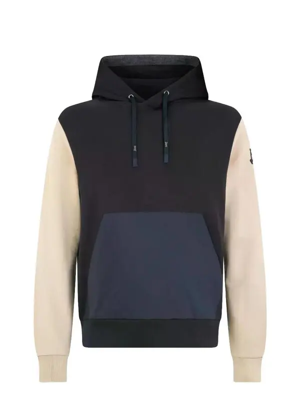 Herno Colour-block Hoodie - Blue