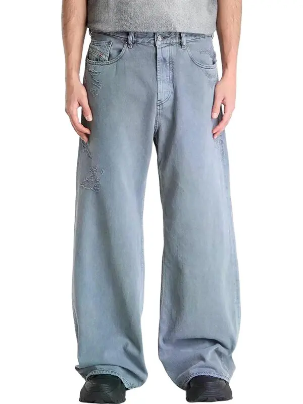 DIESEL® D-rise Distressed-effect Jeans - Blue