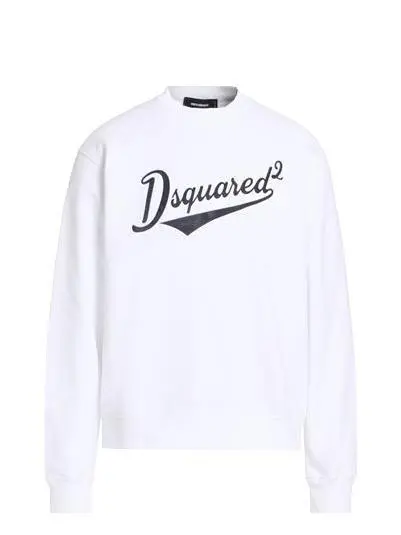 Dsquared2 Cotton Sweatshirt - White