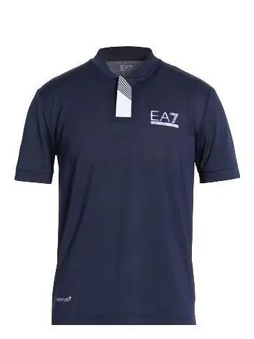 EA7 T-shirt Emerald Size Polyester, Elastane - Navy