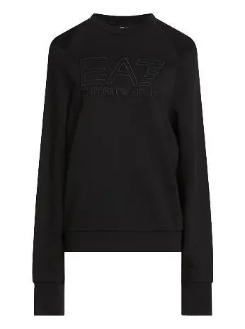 EA7 Cotton Sweatshirt - Black
