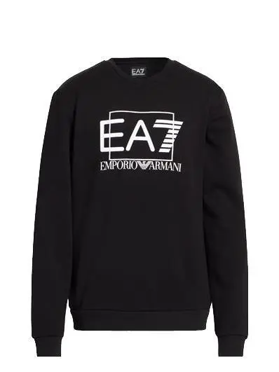 EA7 Cotton Sweatshirt - Black