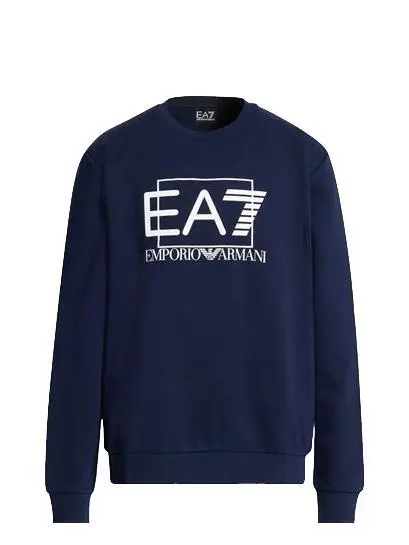 EA7 Cotton Sweatshirt - Blue