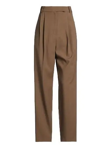 THE FRANKIE SHOP Tapered Woven Pants - Beige