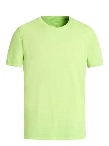 120% Lino T-shirt Size Linen - Green