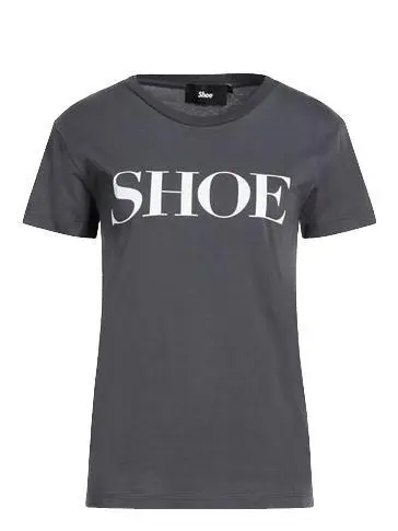 SHOE Logo-print Cotton T-shirt - Grey