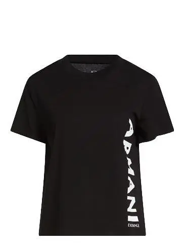 Armani Exchange Logo-print Cotton T-shirt - Black