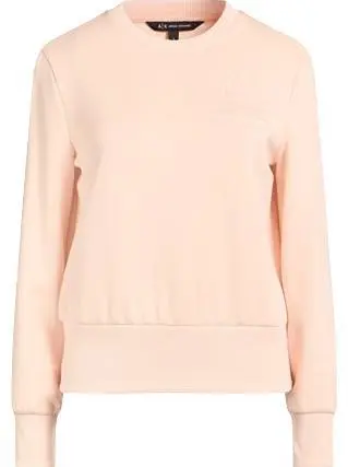 Armani Exchange Sweatshirt In Polyamide, Viscose And Elastane - Blush