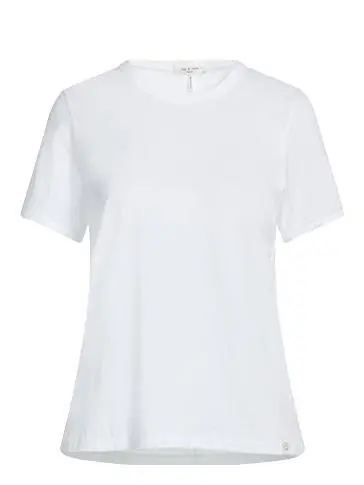 Rag & Bone Basic Tee In Cotton And Lyocell - White