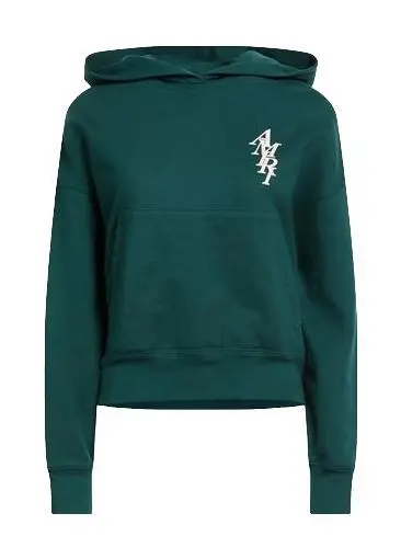 Amiri Cotton-blend French Terry Hoodie - Green