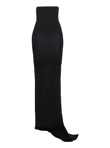 Rick Owens Maxi Flared Skirt - Black