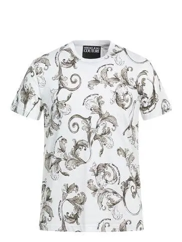 Versace T-shirt Mustard Size Cotton - White